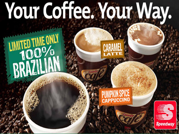 does speedway cappuccino have caffeine